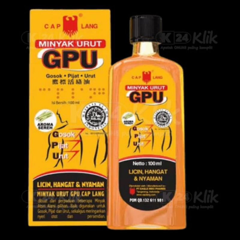 Jual GPU minyak urut 30/60ml | Shopee Indonesia