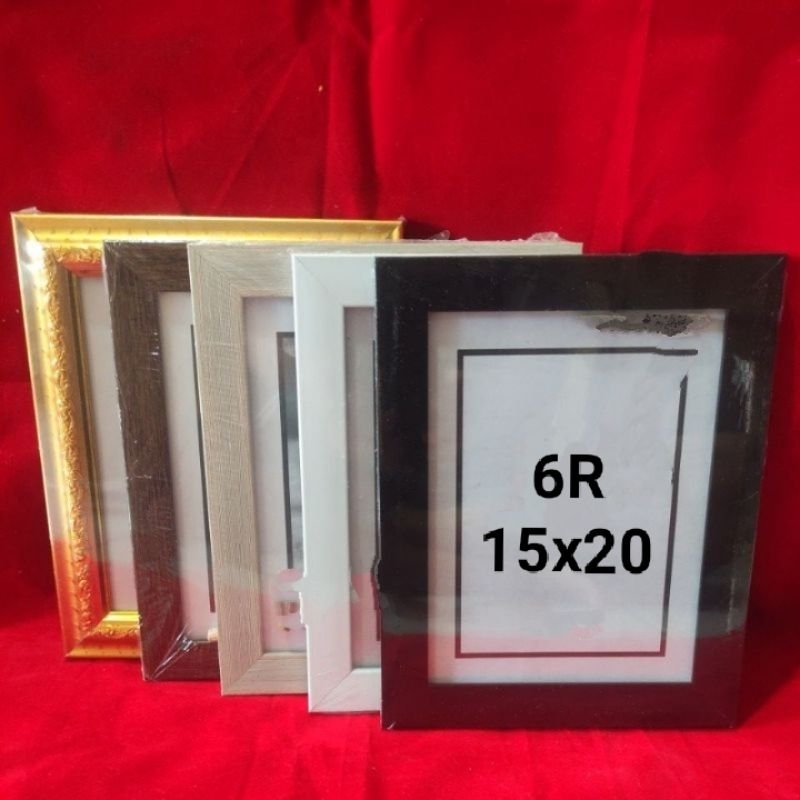 Jual bingkai foto 6R 15x20 figura/frame foto/bingkai estetik bingkai ...