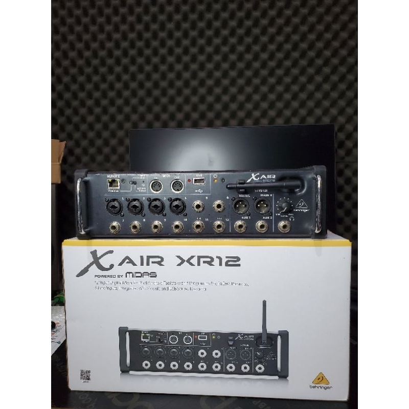 Jual behringer xr12 x air 12 digital mixer bekas mikser audio | Shopee ...