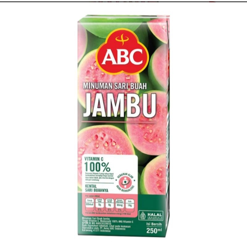 Jual ABC Jus Jambu 250 ml | Shopee Indonesia