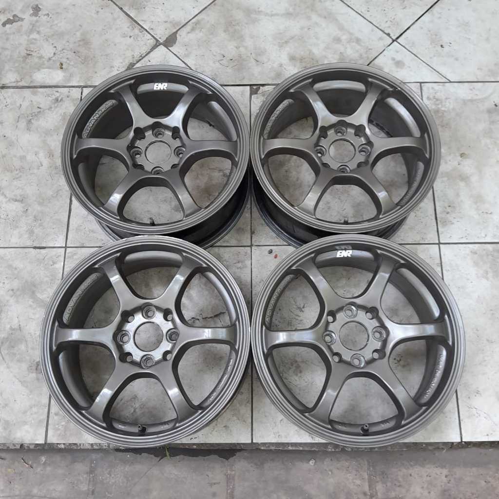 Jual Velg Mobil Bekas Murah Advan Racing Ring 15 PCD 4x100 Dan 4x114,3 Calya Brio Sigra Agya ...