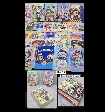 Jual kartu labubu photo card labubu pelangi kartu minecraft photo card ...