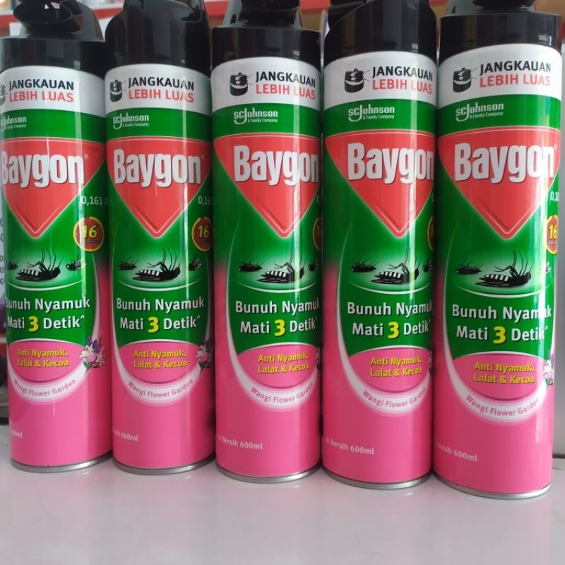 Jual Baygon 600ml Semprot Nyamuk | Shopee Indonesia