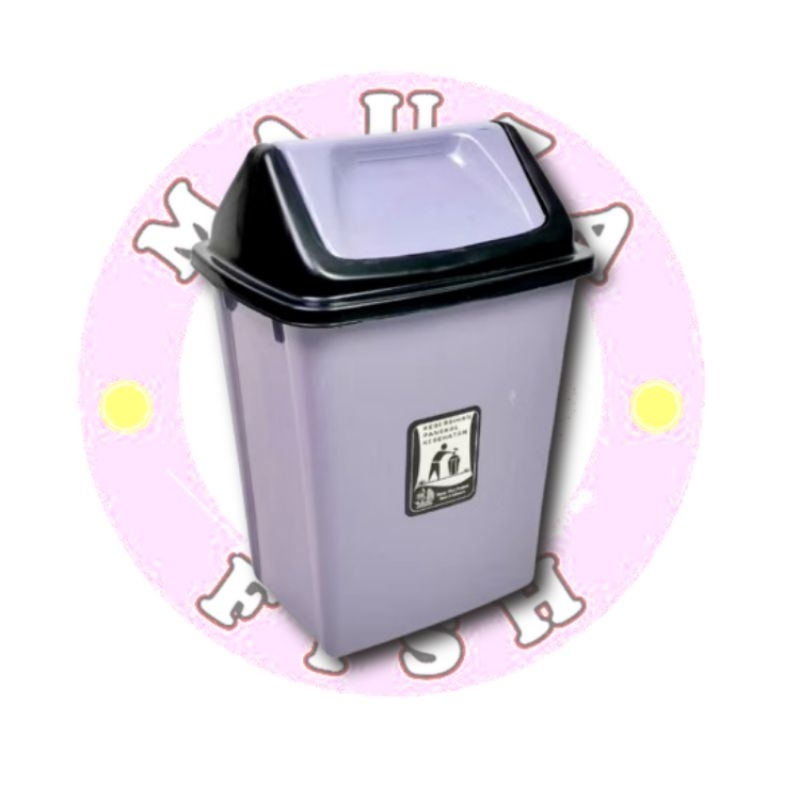 Jual Tempat sampah tutup goyang 15 liter/ keranjang sampah 10 liter / wadah sampah tutup 5 liter ...