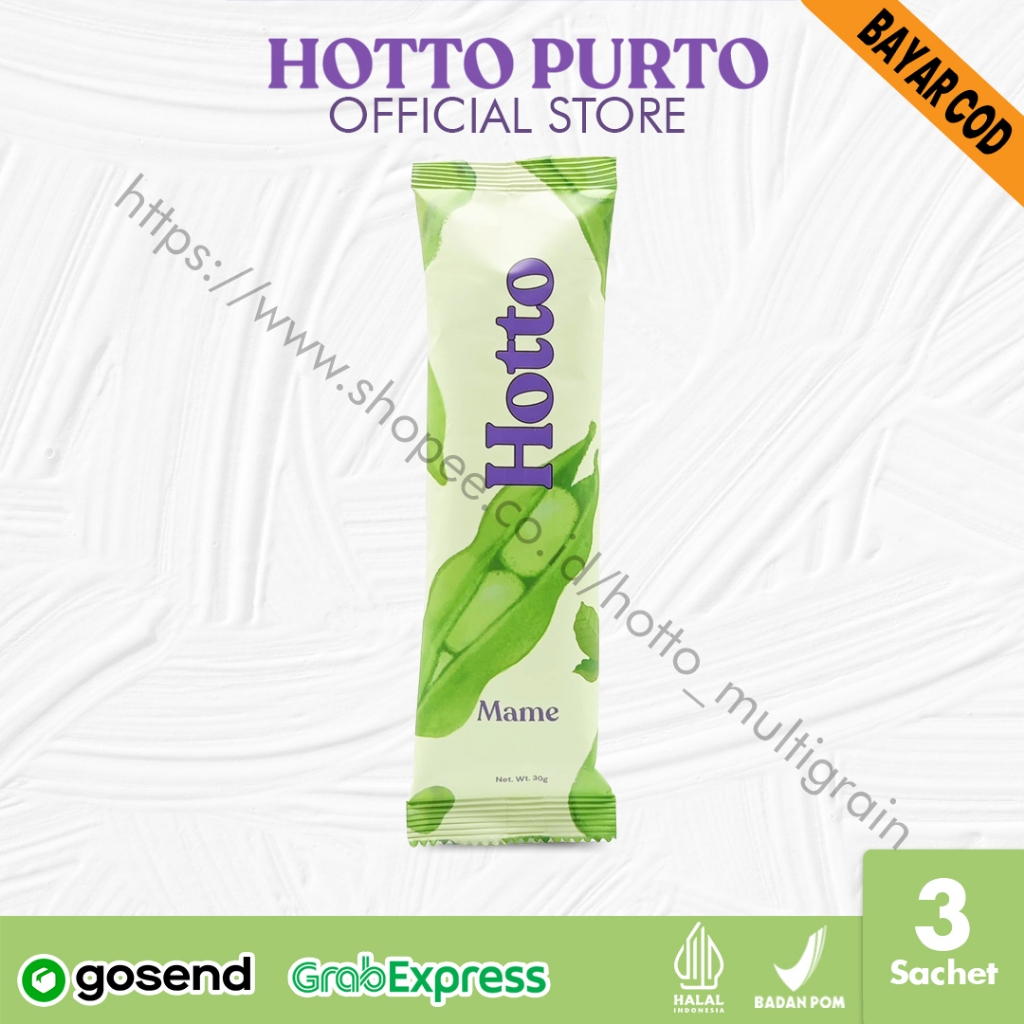 Jual PROMO HOTTO PURTO MULTIGRAIN HOTTO MAME With Purple Potato Ubi ...