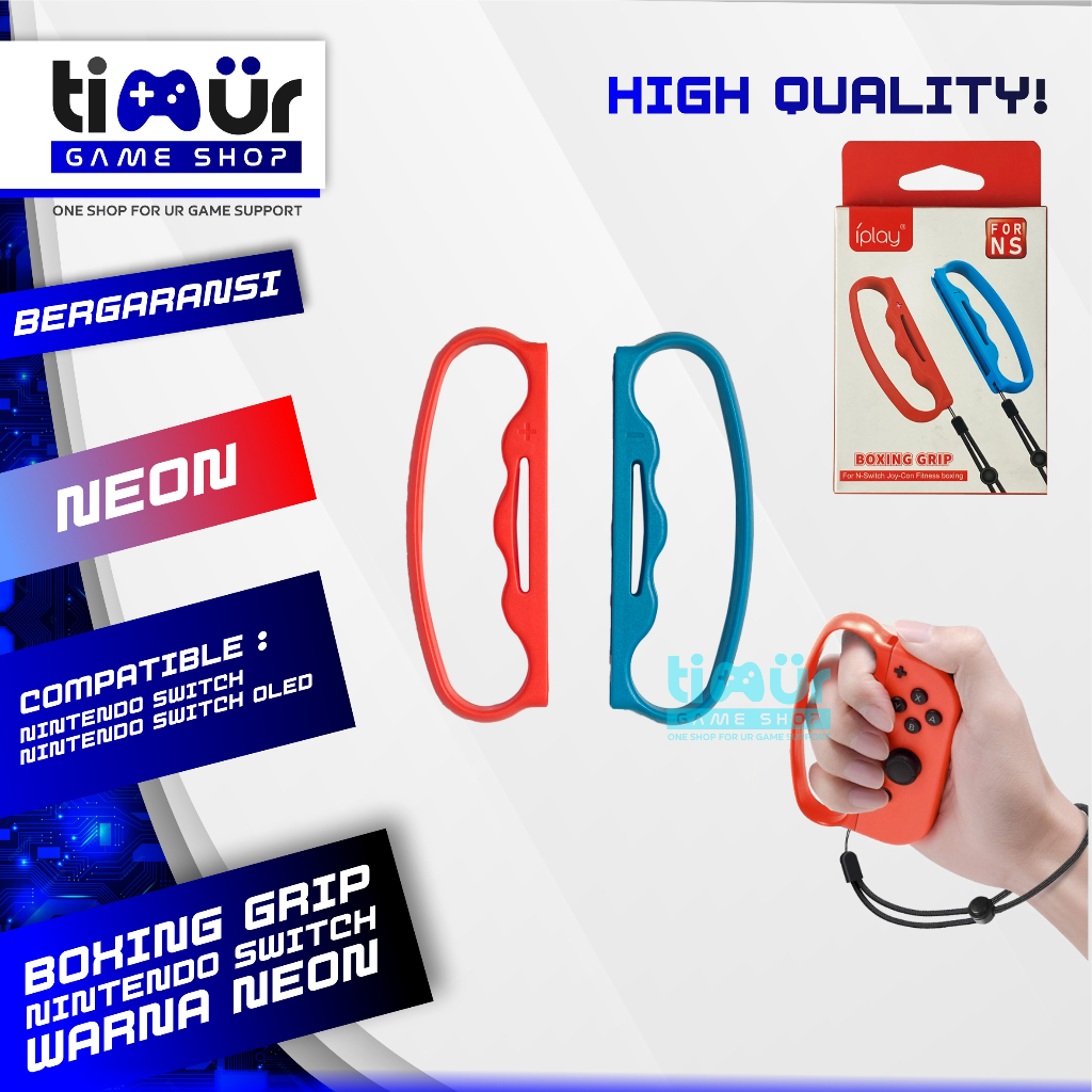 Jual Boxing Grip Handle Fitness JoyCon Joy-Con Nintendo Switch OLED ...