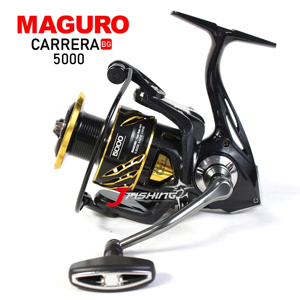 Jual Reel MAGURO CARRERA BG | 1000 s/d 6000 | Kolam Sungai Muara Laut | Shopee Indonesia