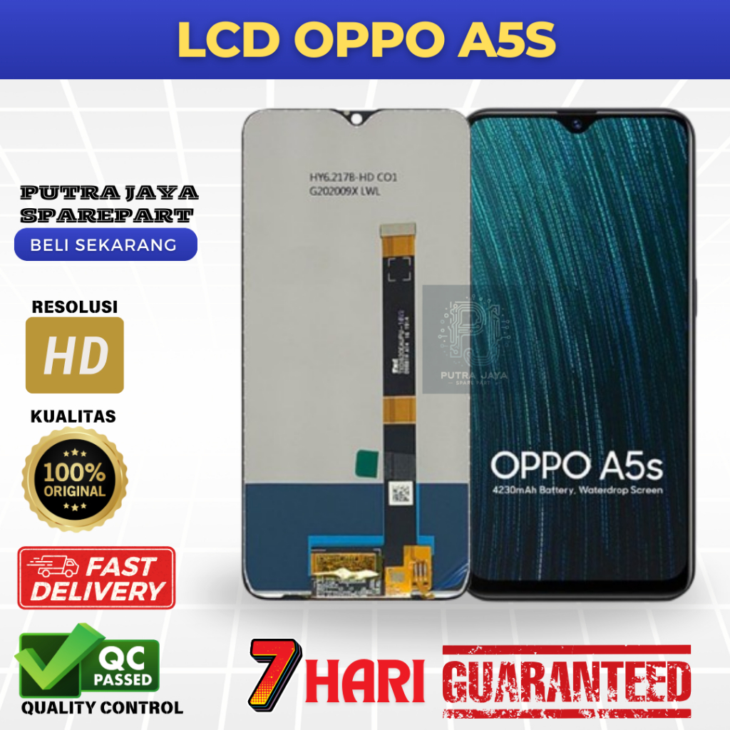 Jual LCD TOUCHSCREEN OPPO A5S CPH1909 / LCD OPPO A5S CPH1909 2019 ...
