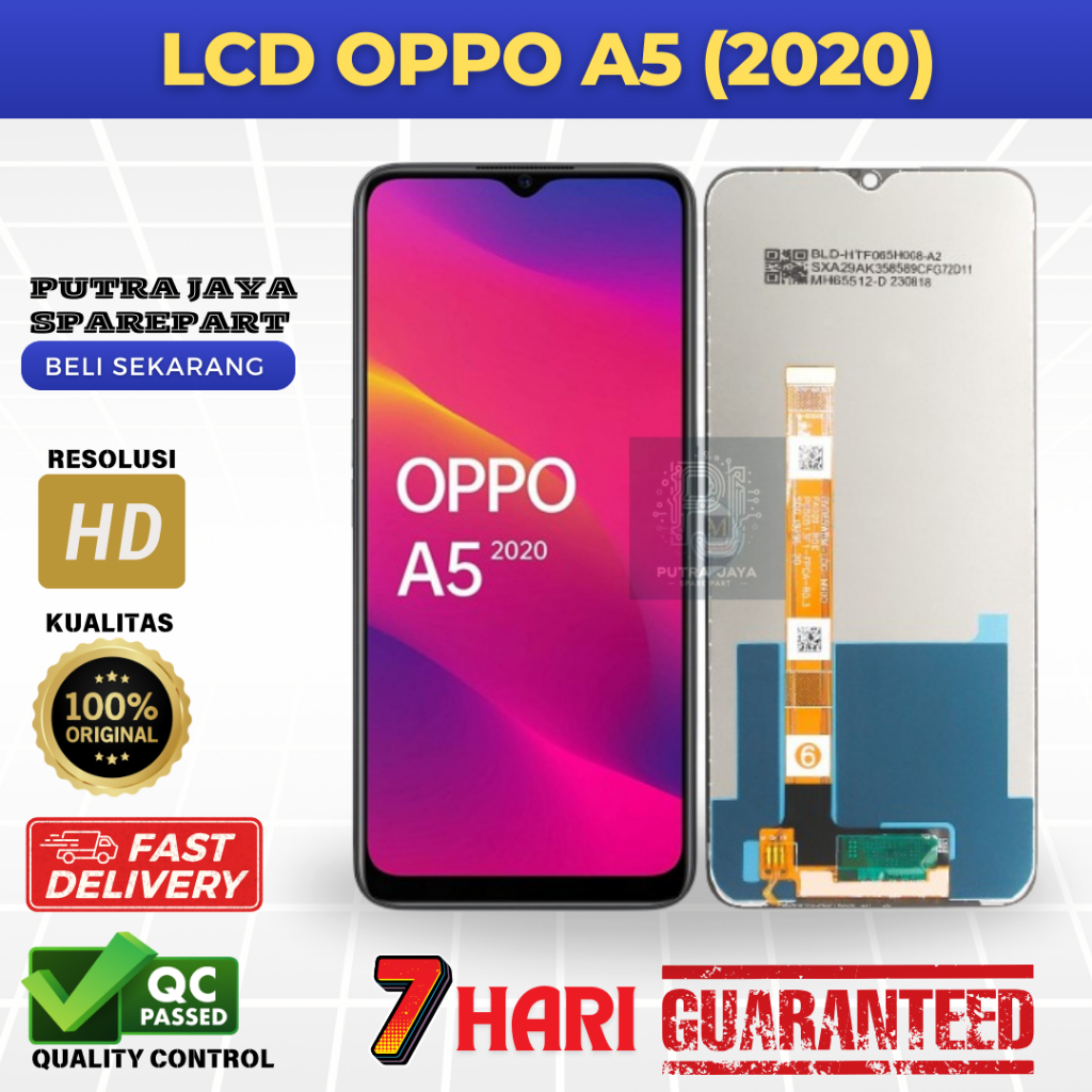 Jual LCD OPPO A5 CPH1931 2020 / LCD TOUCHSCREEN OPPO A5 2020 CPH 1931 ...