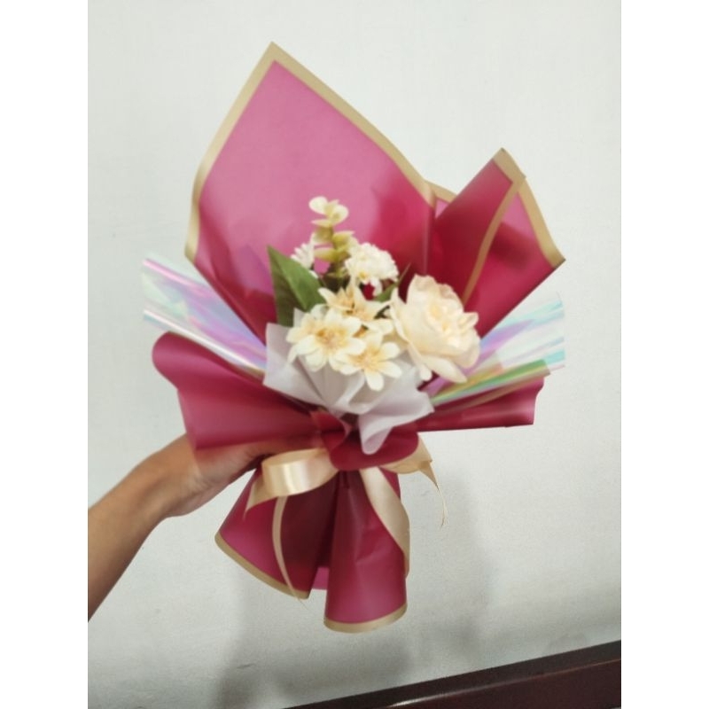 Jual KOREAN BOUQUET BUKET BUNGA WISUDA KADO ULTAH WISUDA SEMPRO ...