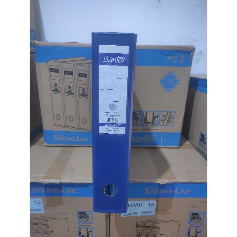 Jual Bantex 1465 V 01 70 mm Blue Ordner Bantex F4 / Folio 7 Cm Biru | Shopee Indonesia