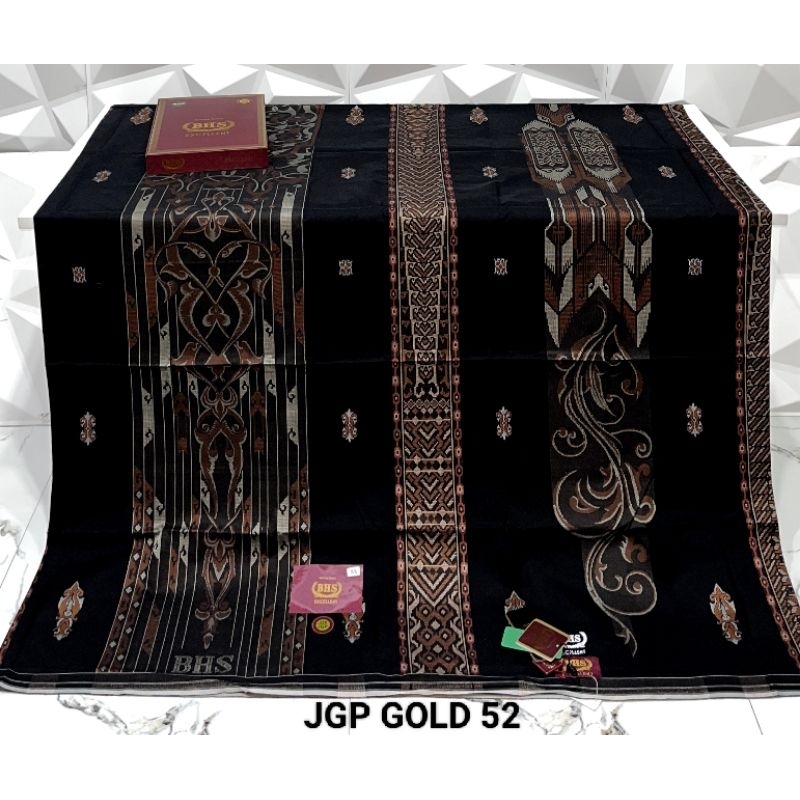 Jual Sarung BHS Excellent Jacquard motif JGO jgh grade gold | Shopee ...