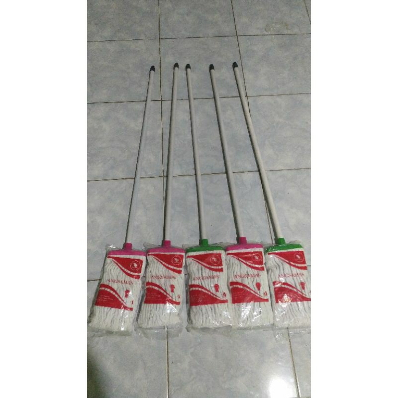 Jual pel lantai mini , pel lantai gagang kayu | Shopee Indonesia