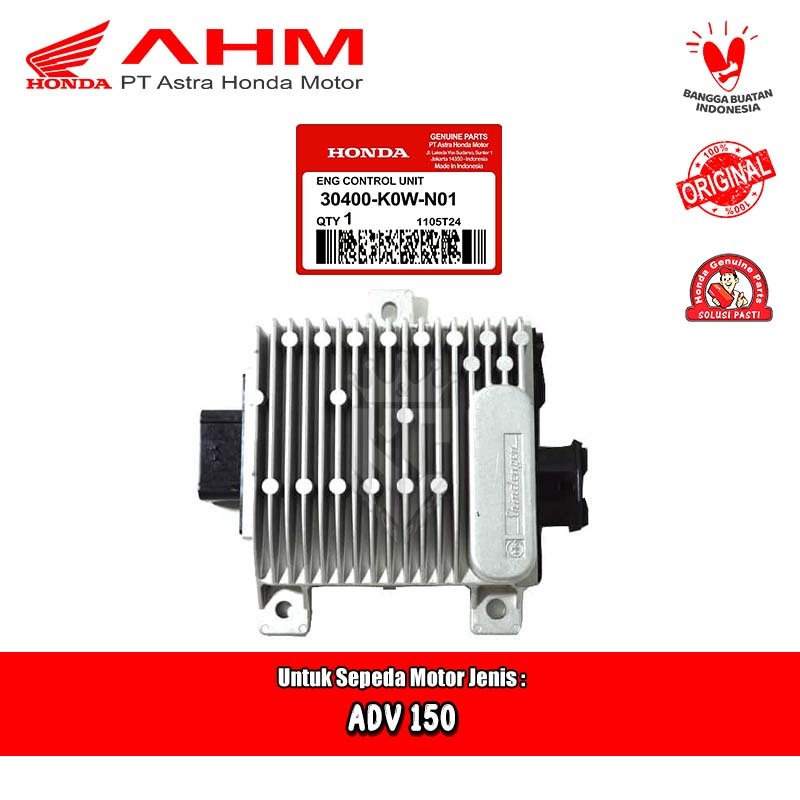 Jual 30400 K0W N01 ECU ECM CDI Honda ADV 150 2019 - 2022 Original AHM ...