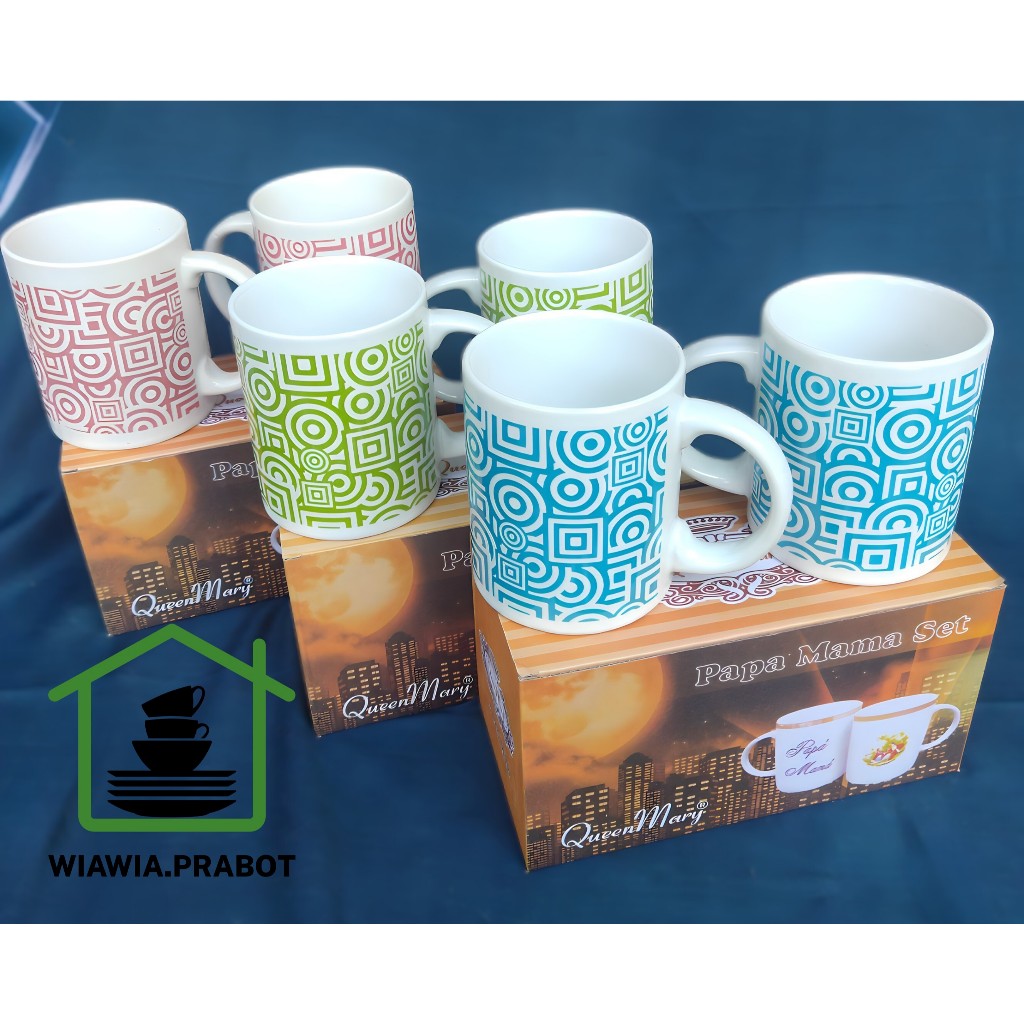 Jual 2pcs mug mama papa mug keramik set mug kado | Shopee Indonesia