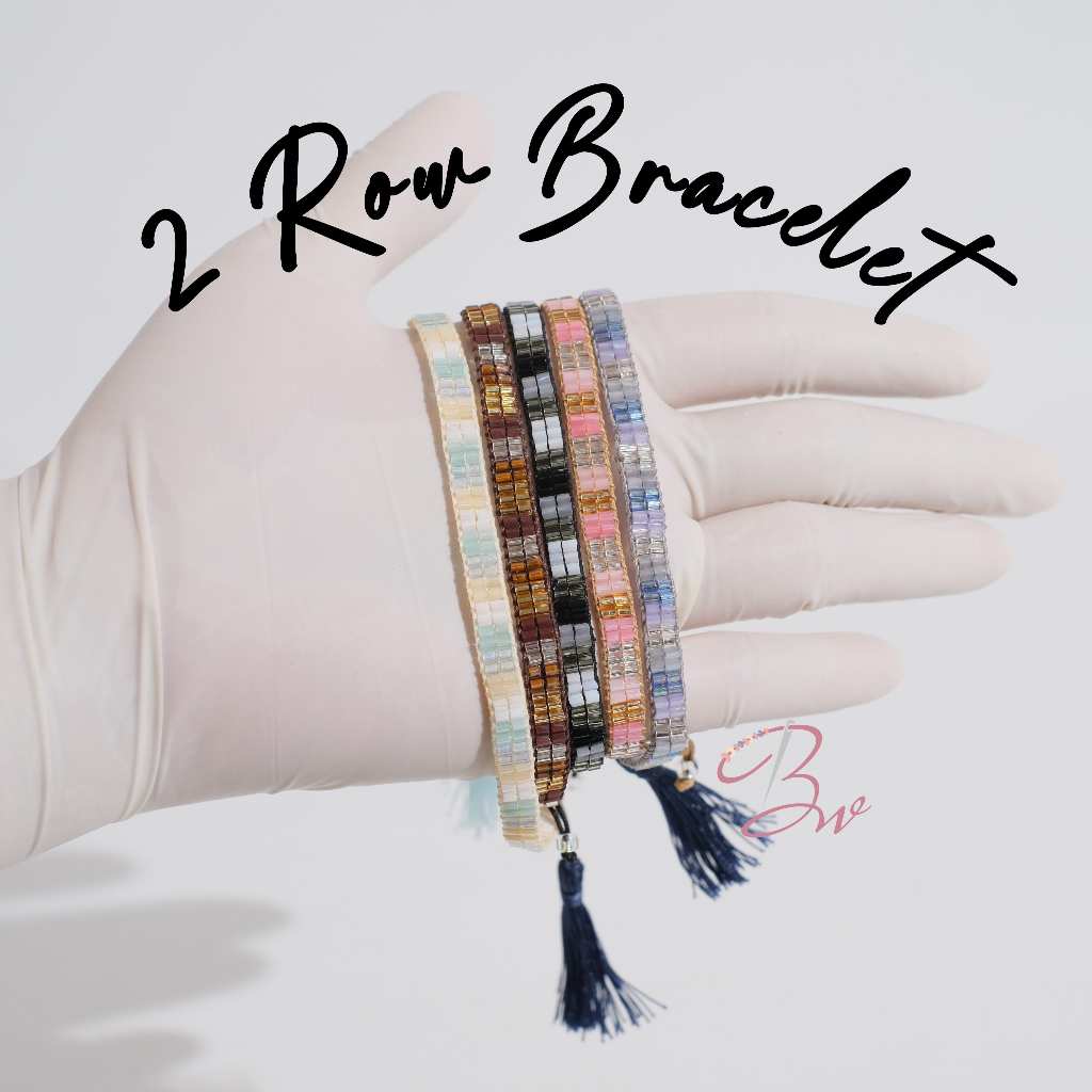 Jual 2 Row Bracelet - Gelang Handmade Mote Jepang Ori - Gelang ...