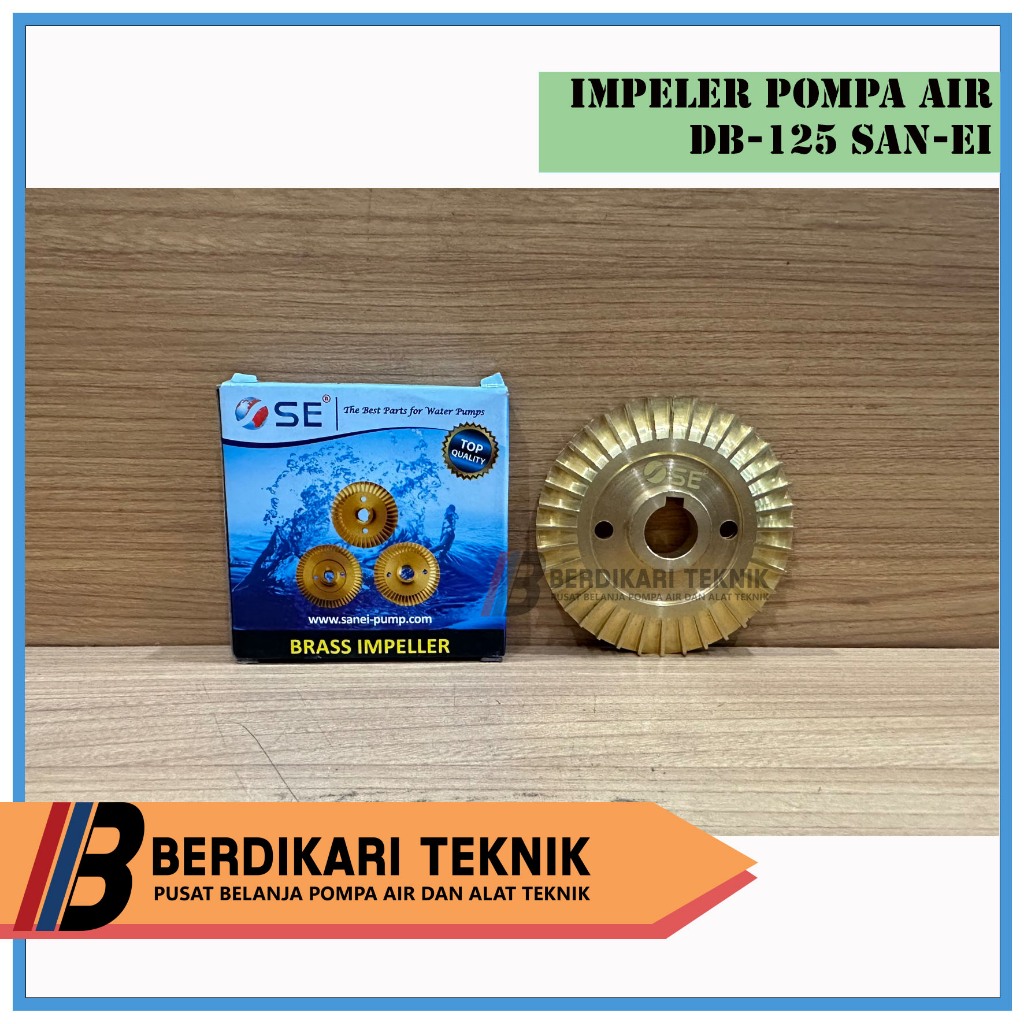 Jual KIPAS IMPELLER IMPELER KUNINGAN DAB 125 / ST 100 / DB 125 SAN-Ei SPAREPART POMPA AIR ...