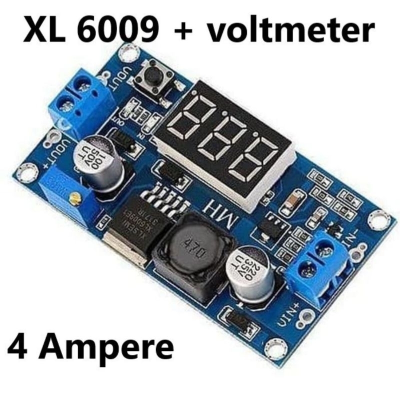 Jual Step Up Penaik Tegangan 4A dengan Led Display | Shopee Indonesia