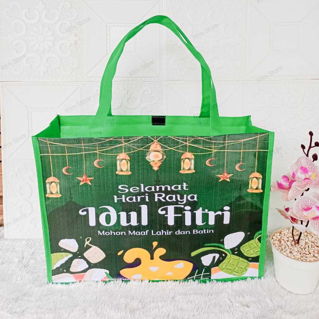 Jual READY STOK GOODIE BAG HARI RAYA IDUL FITRI KAIN SPOUNDBOUND TEBAL ...