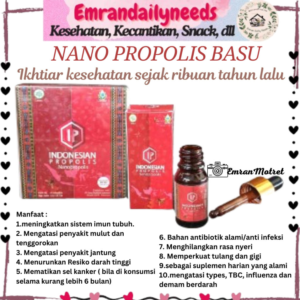 Jual Indonesian Propolis BASU Premium Mengatasi Kolesterol, Asam Urat ...