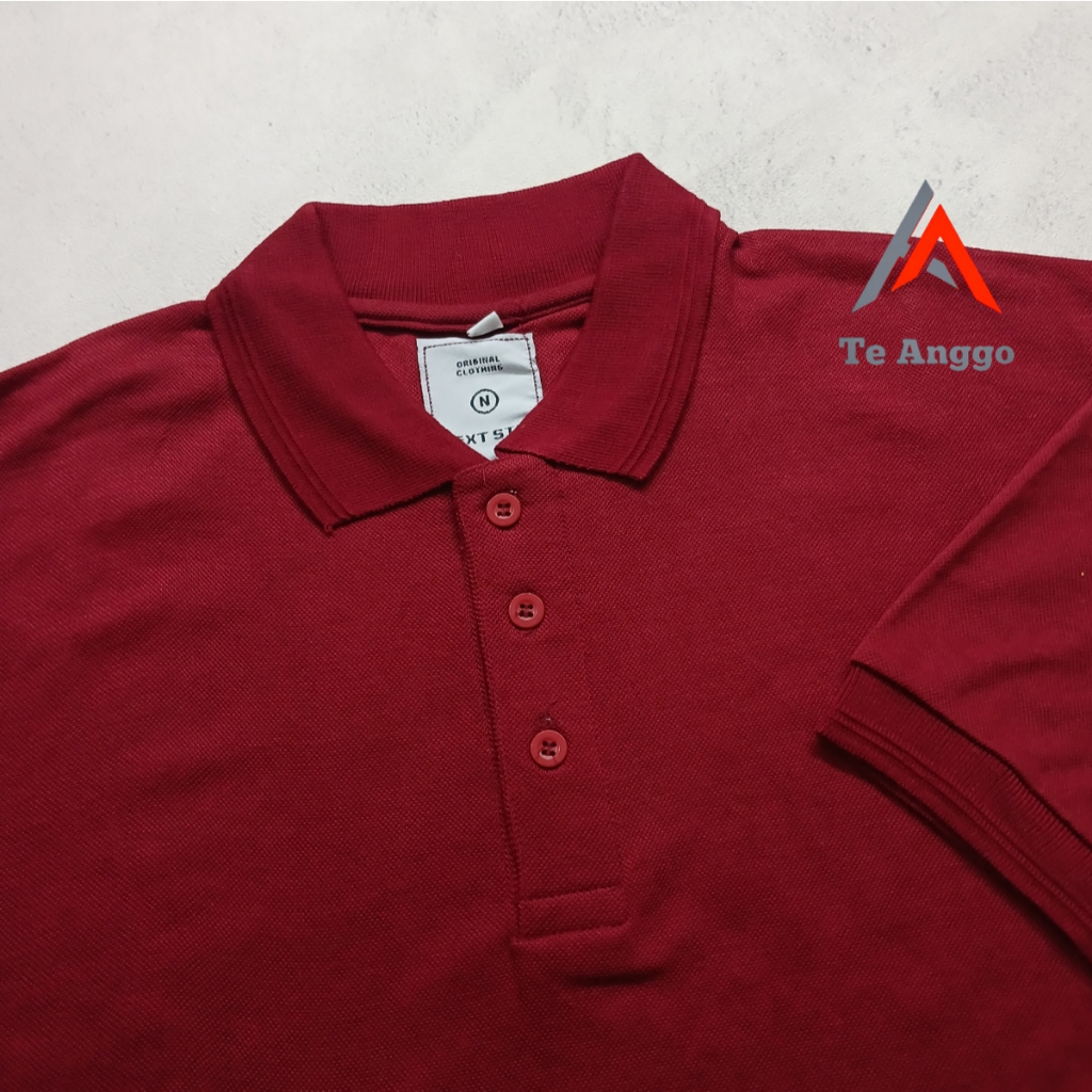 Jual Kaos Kerah Polo Shirt Pria Berkerah Lengan Pendek Polos Shirt Polo ...
