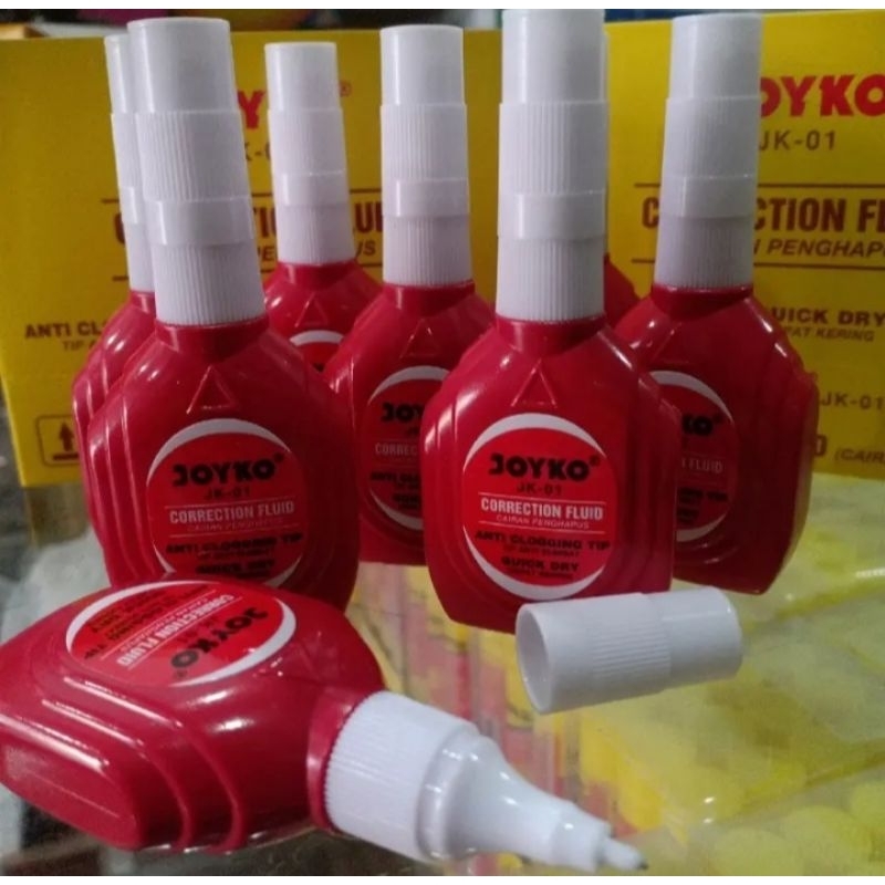 Jual stipo cair / tip ex cair / tip x joyko / tip ex joyko jk-01 / tip ...