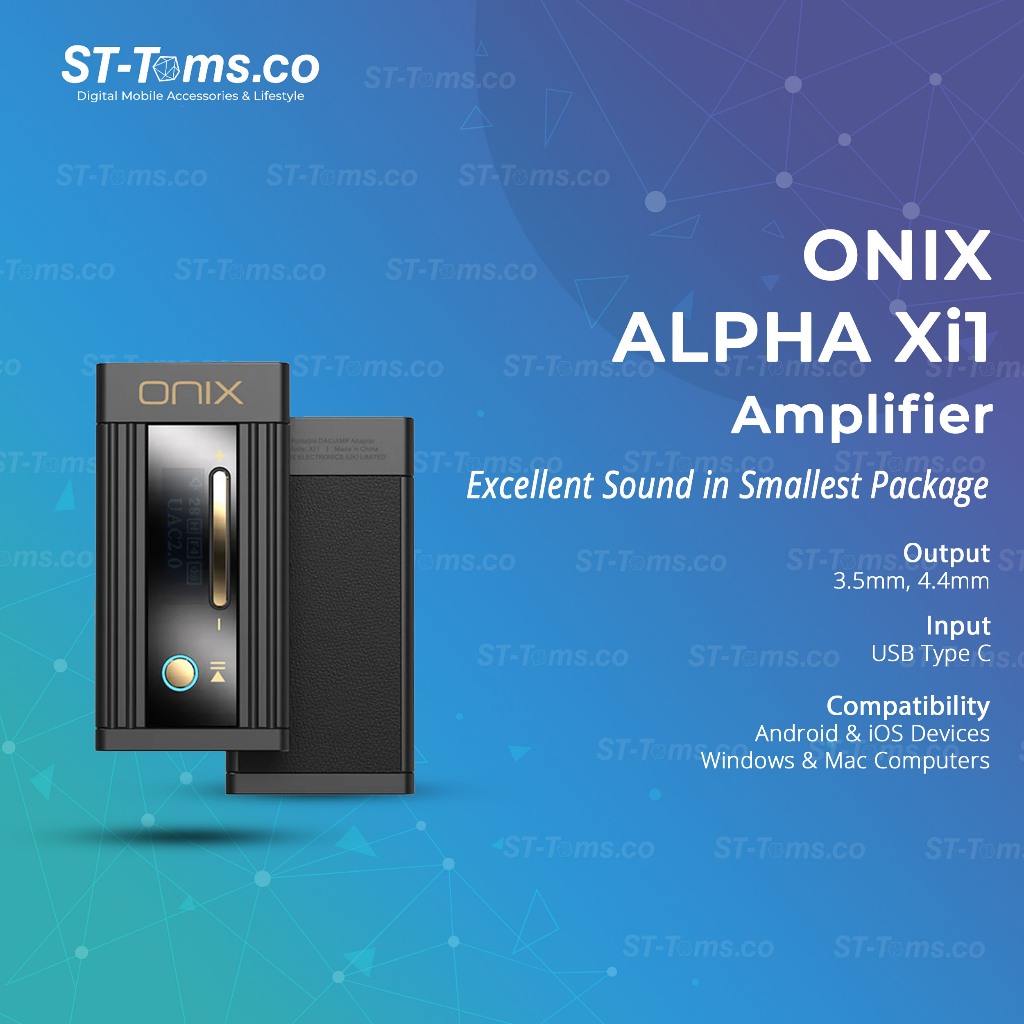 Jual Onix Alpha XI1 / X i1 / Xi1 / Xi 1 Portable CS43198 USB DAC / Amplifier Headphone | Shopee ...