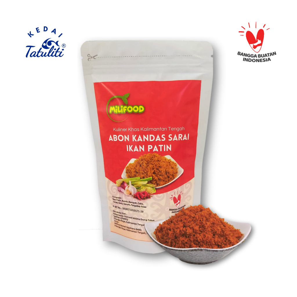 Jual Abon Kandas Sarai Ikan Patin Khas Kalimantan Tengah MILIFOOD ...