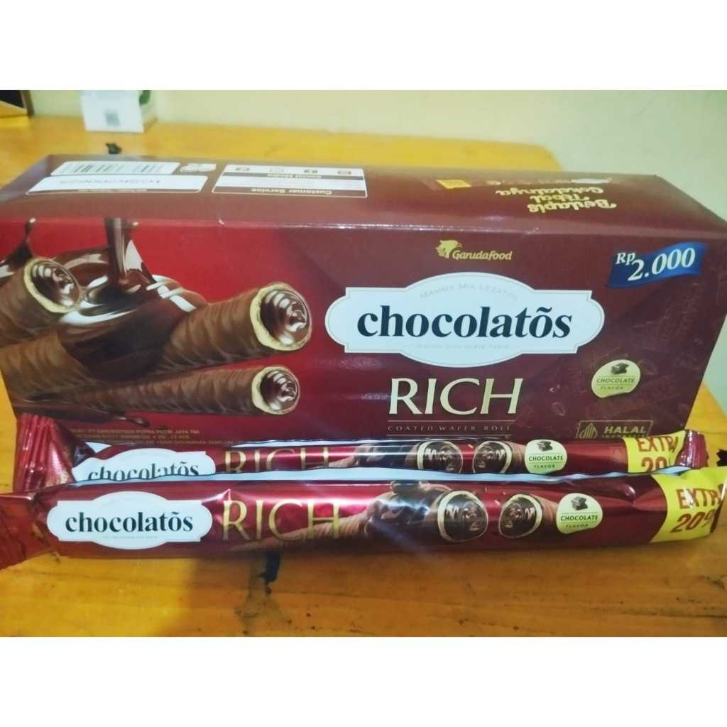 Jual CHOCOLATOS RICH 2000 BOX ( ISI 12 PCS ) | Shopee Indonesia