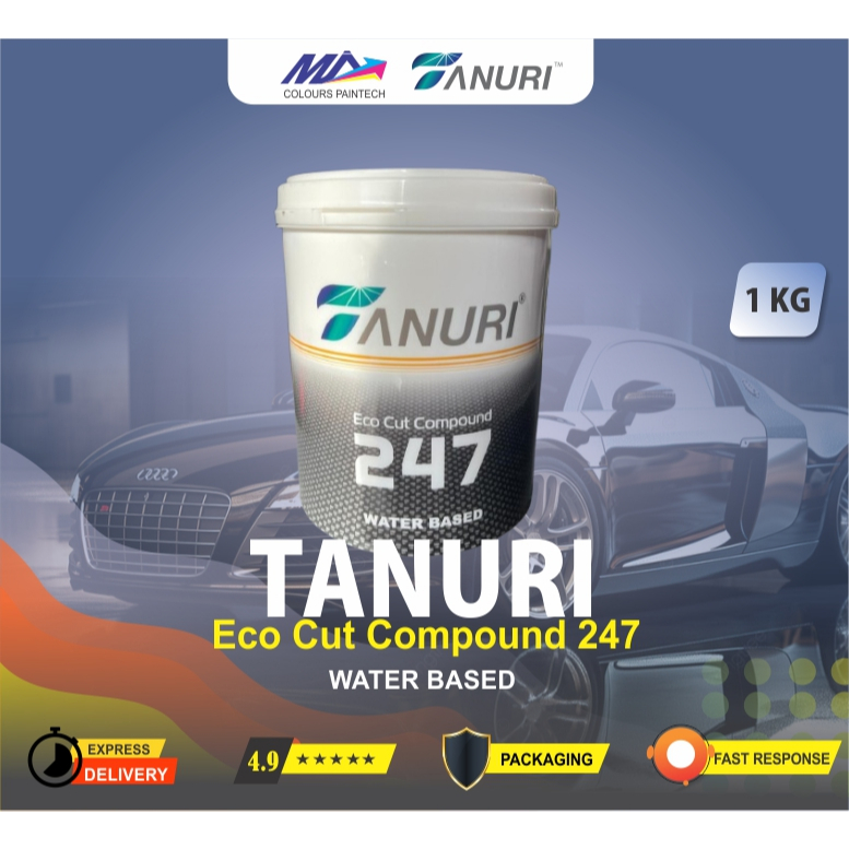 Jual Kompon Tanuri Water Based 247 Eco Cut Compound 1 KG | Shopee Indonesia