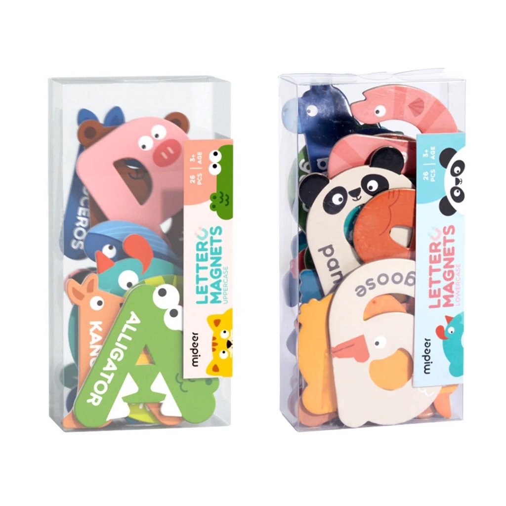 Jual Mideer Uppercase & Lowercase Letter Magnets 52P Alphabet Huruf ...