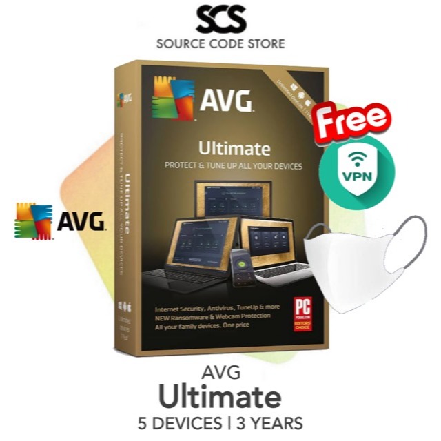 Jual Antivirus AVG Ultimate Latest Version ORIGINAL | Shopee Indonesia
