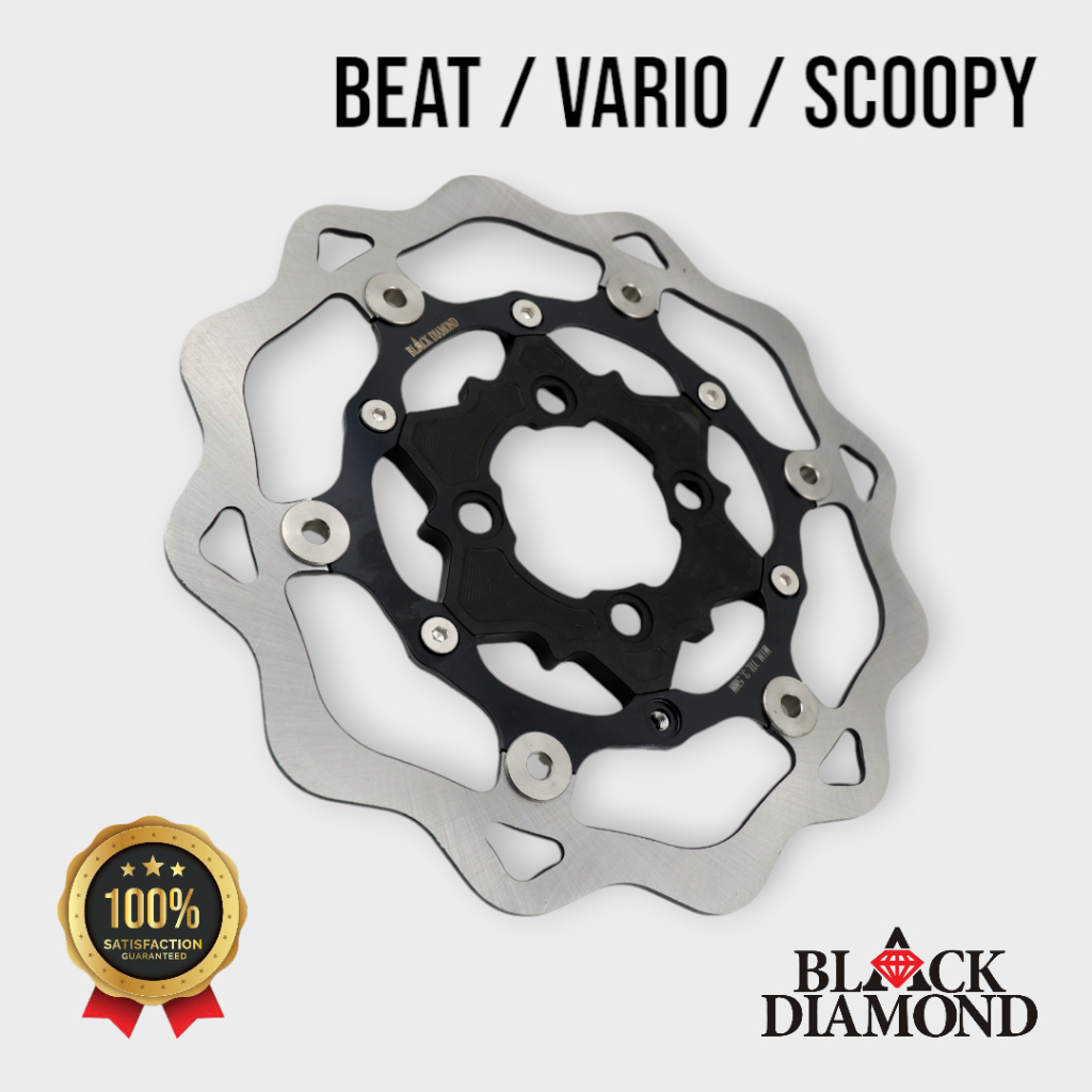 Jual Black Diamond - Front Disc Brake 260mm Beat Spacy Vario 110 125 ...