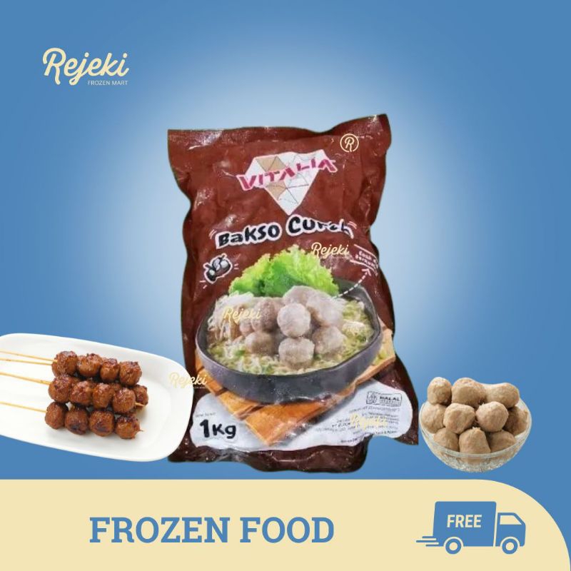 Jual Vitalia Bakso Sapi Curah 1kg - Rejeki Frozen Mart | Shopee Indonesia