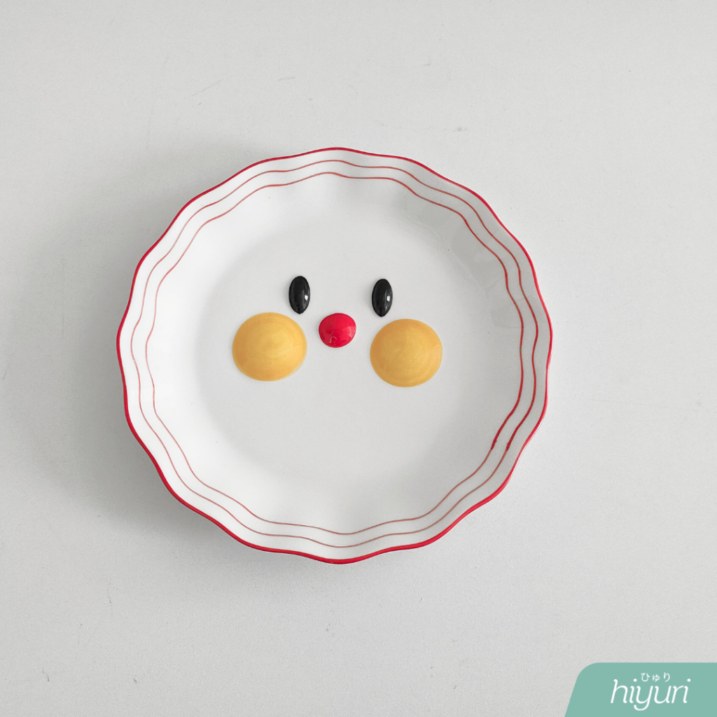 Jual HIYURI Piring makan Anpanman/Piring makan keramik/piring makan ...