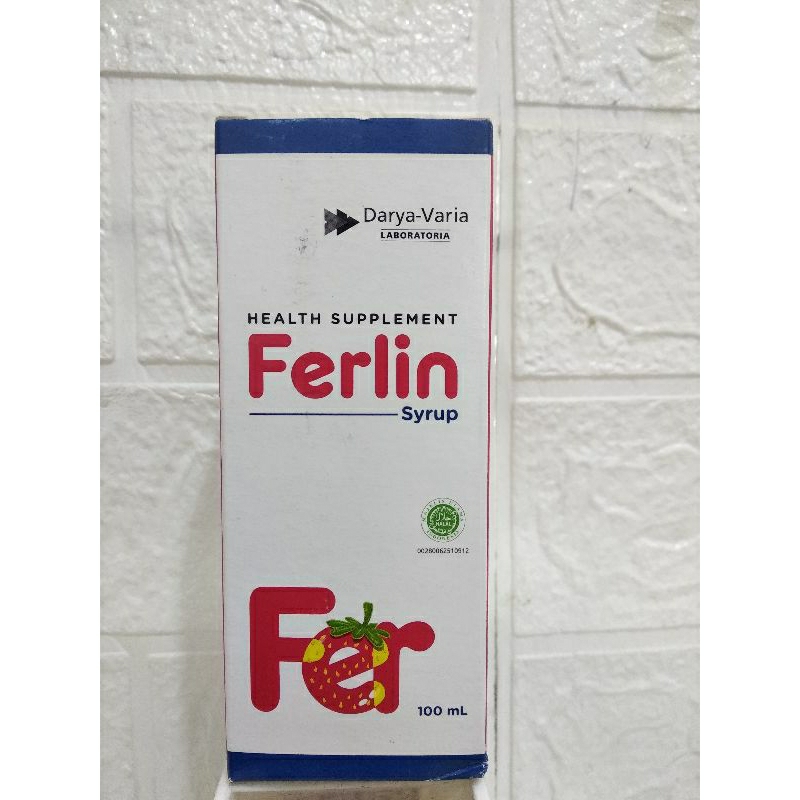 Jual Ferlin Sirup 100ml, Sumber Vitamin dan Zat Besi | Shopee Indonesia