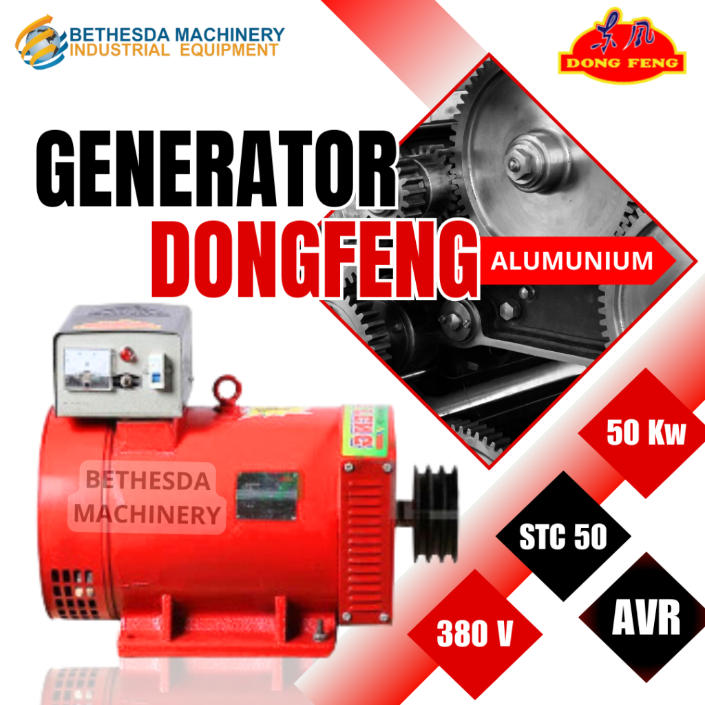 Jual Generator / Alternator Genset 50 Kw STC 50 AVR 3 Phase | Shopee ...