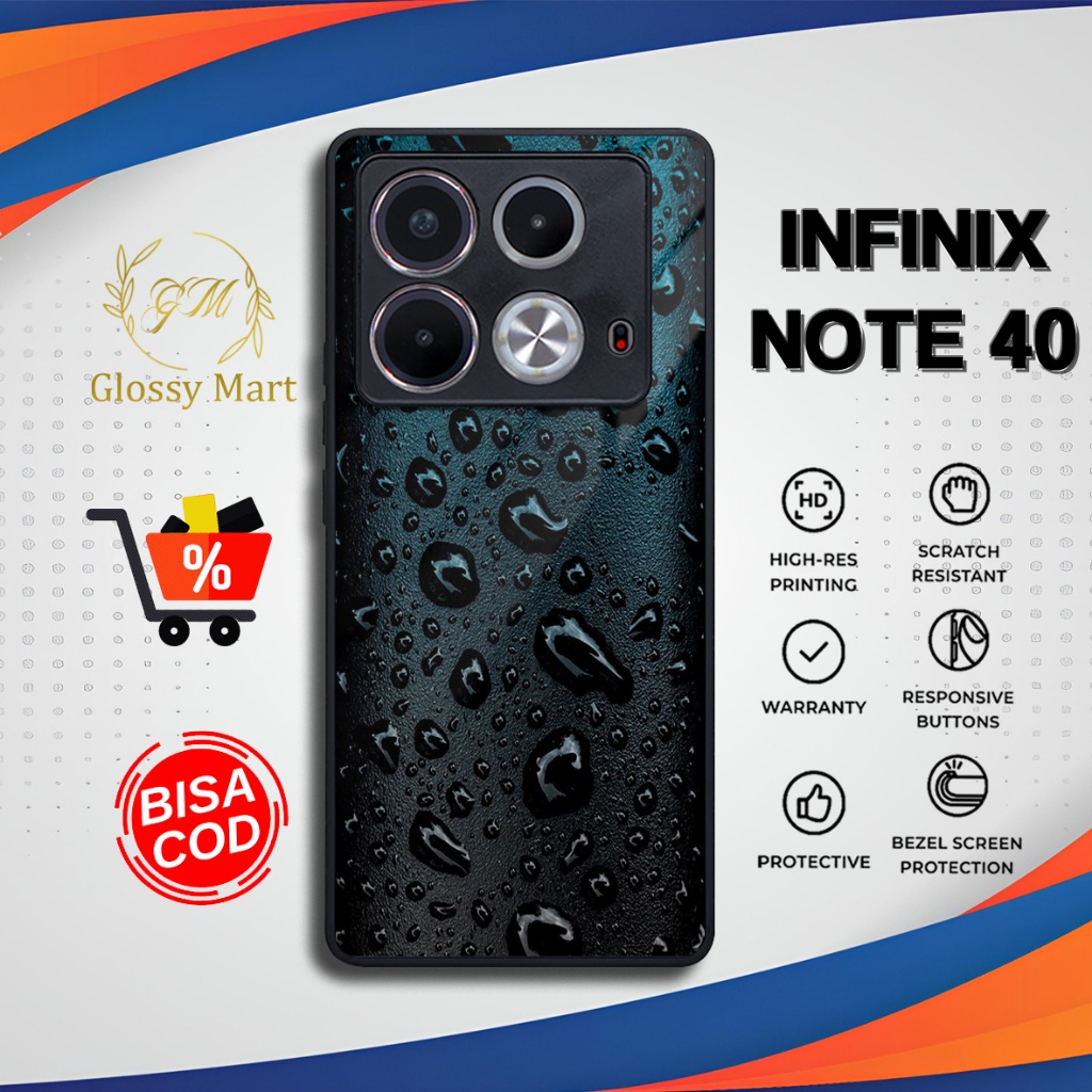 Jual Casing Infinix Note 40 Terbaru embun Air Softcase Hardcase Glossy ...