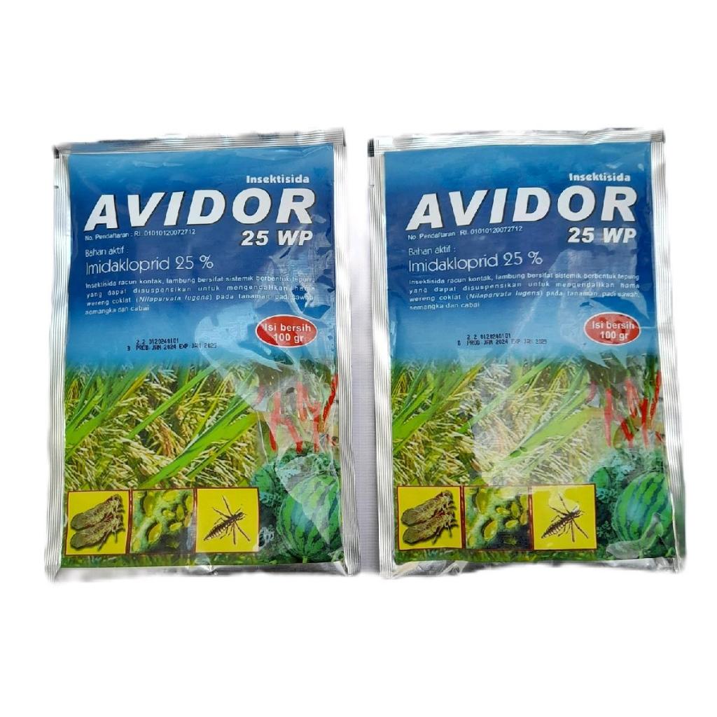 Jual Avidor 25WP 100gr Insektisida PAK TANI Untuk Membasmi Hama Wereng, Kutu Daun Trips | Shopee ...