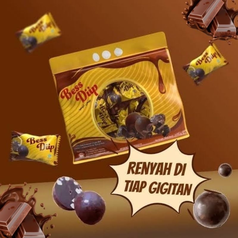 Jual Bess Diip choco ball/coklat bola/roka coklat/isi 40pcs / RAMADHAN ...