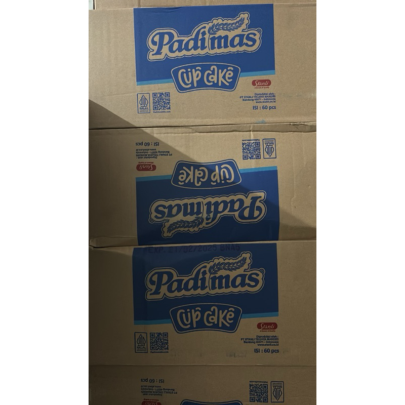 Jual PADIMAS Cup Cake / Bolu 1 dus (isi 60 pcs) | Shopee Indonesia