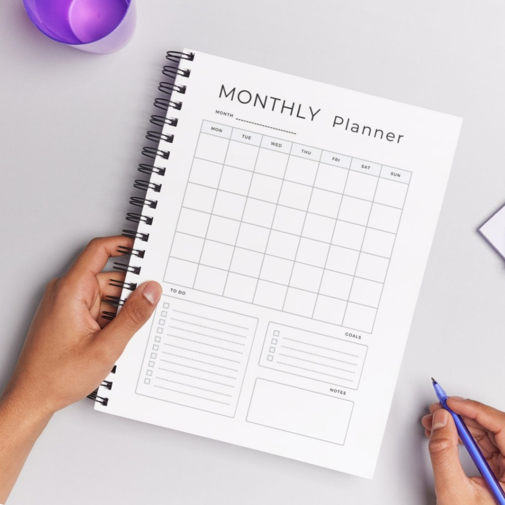 Jual [ Ring Spiral] daily planner/weekley planner/monthly planner/to do ...