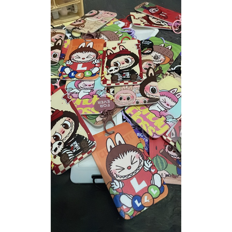 Jual LABUBU ID Card Holder / Name Tag / Gantungan Kartu Premium ...