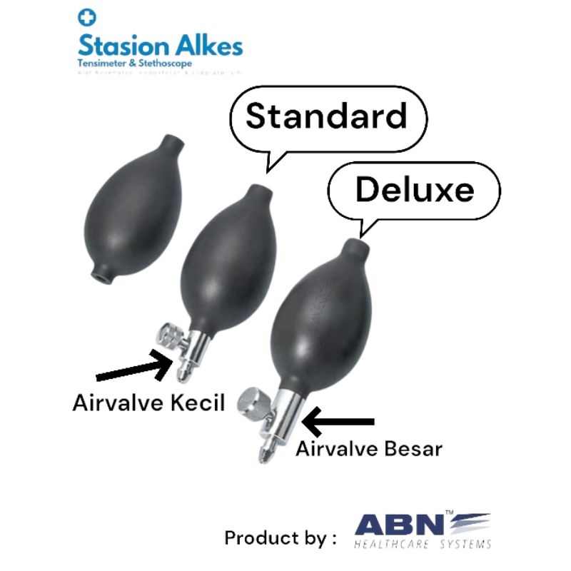 Jual Balon Tensi / Bulb / Pompa Tensimeter ABN | Shopee Indonesia