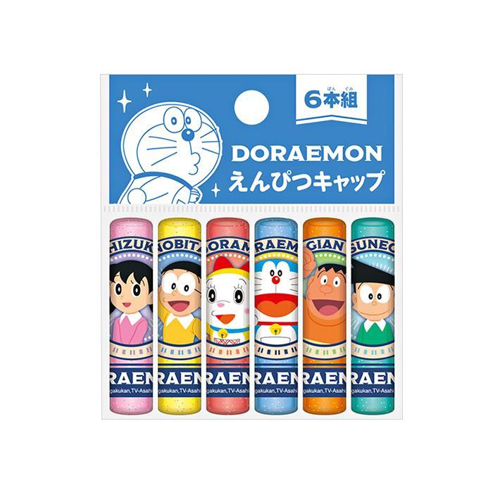 Jual Pencil Cap Doraemon and Friends Nobita Shizuka Dorami Giant Suneo ...
