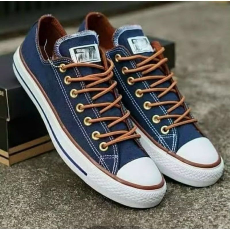 Jual sepatu convers premium + box sepatu sneakers kekinian pria dan ...