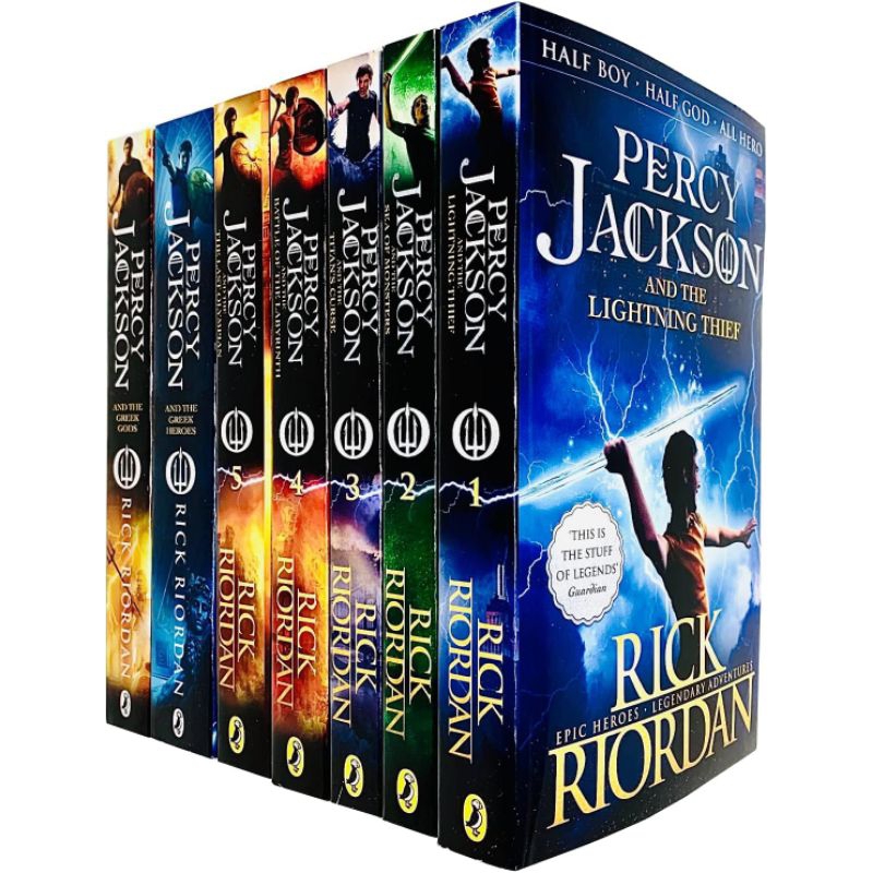 Jual Percy Jackson Collection 7 Books Set | Shopee Indonesia