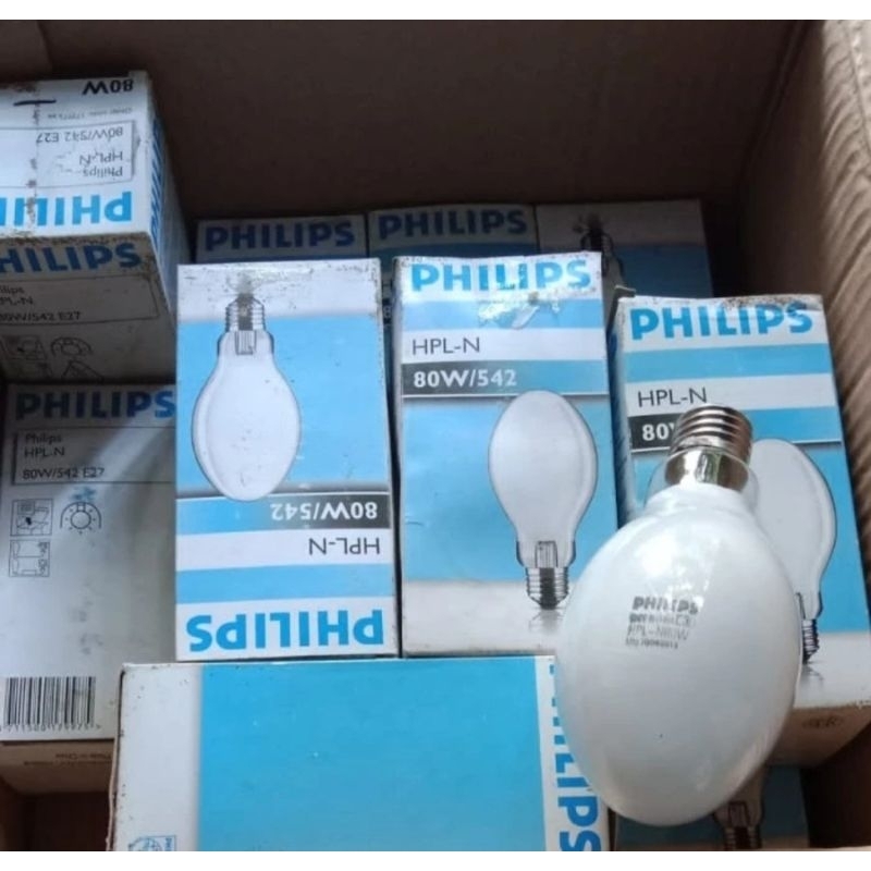 Jual Lampu Mercury HPLN 80W PHILIPS HPL-N 80Watt 80 Watt ORIGINAL ...