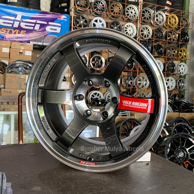 Jual velg R18 Volk TE37 RT by jf luxury. Sumber Mulya Wheels. toko velg mobil Semarang | Shopee ...