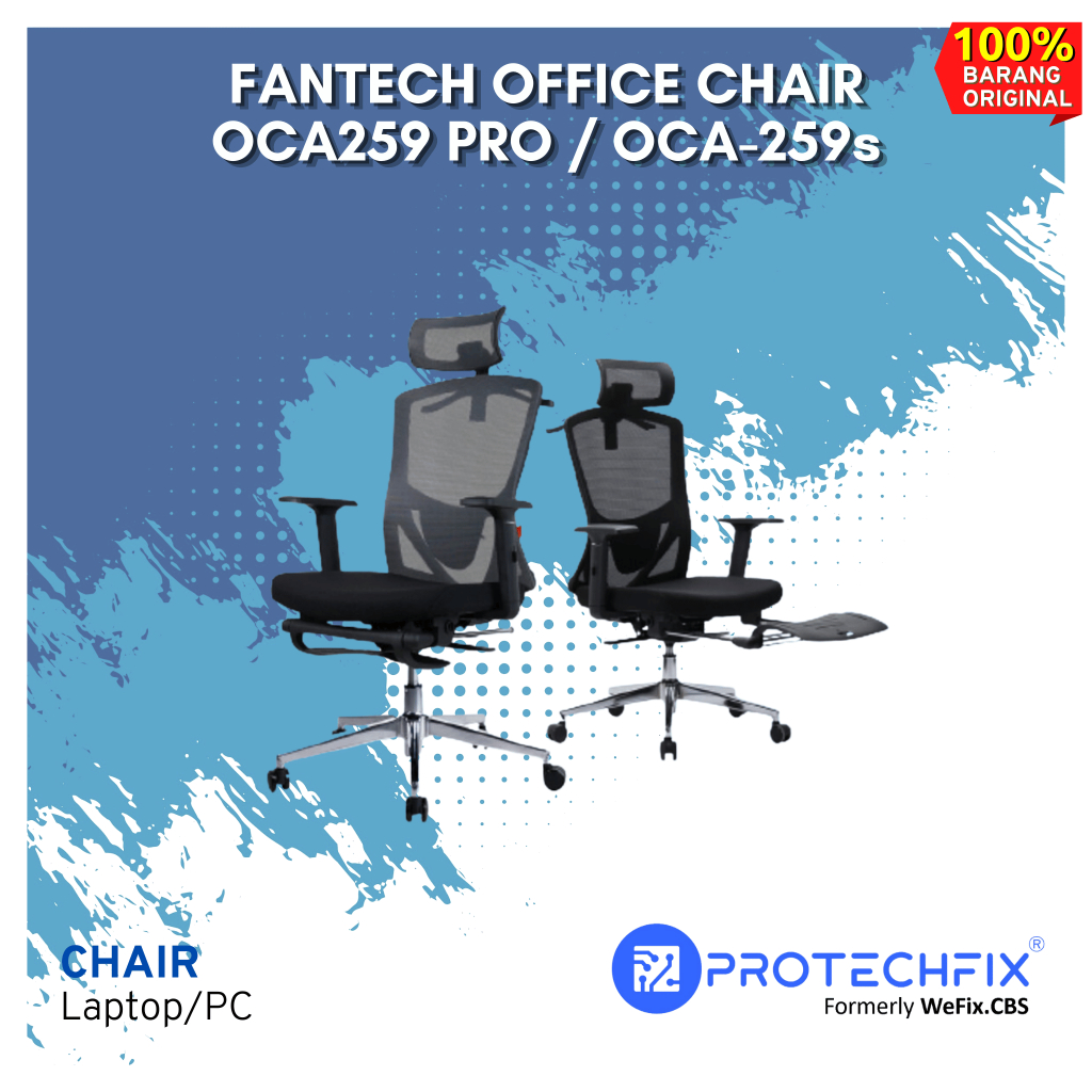 Jual Fantech OCA-259s / OCA-259 PRO Office Chair | Shopee Indonesia